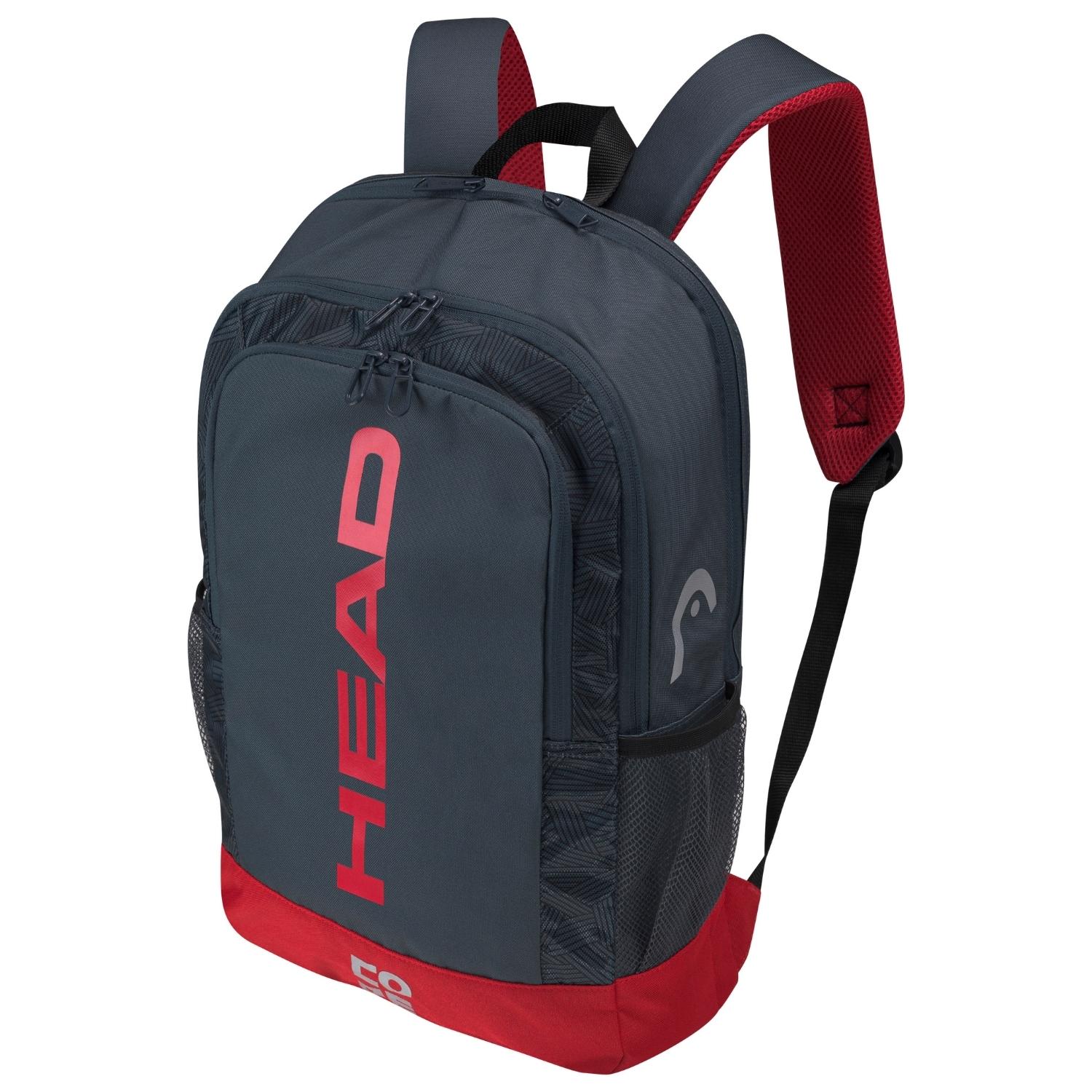 Head Core Backpack Anthracite/Red - Tennisshoppen