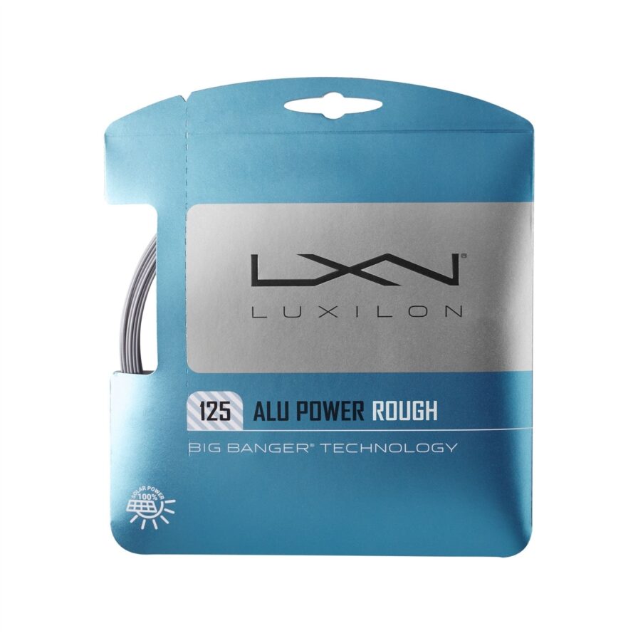 Luxilon Alu Power Rough 125 Silver | Tennisstreng!